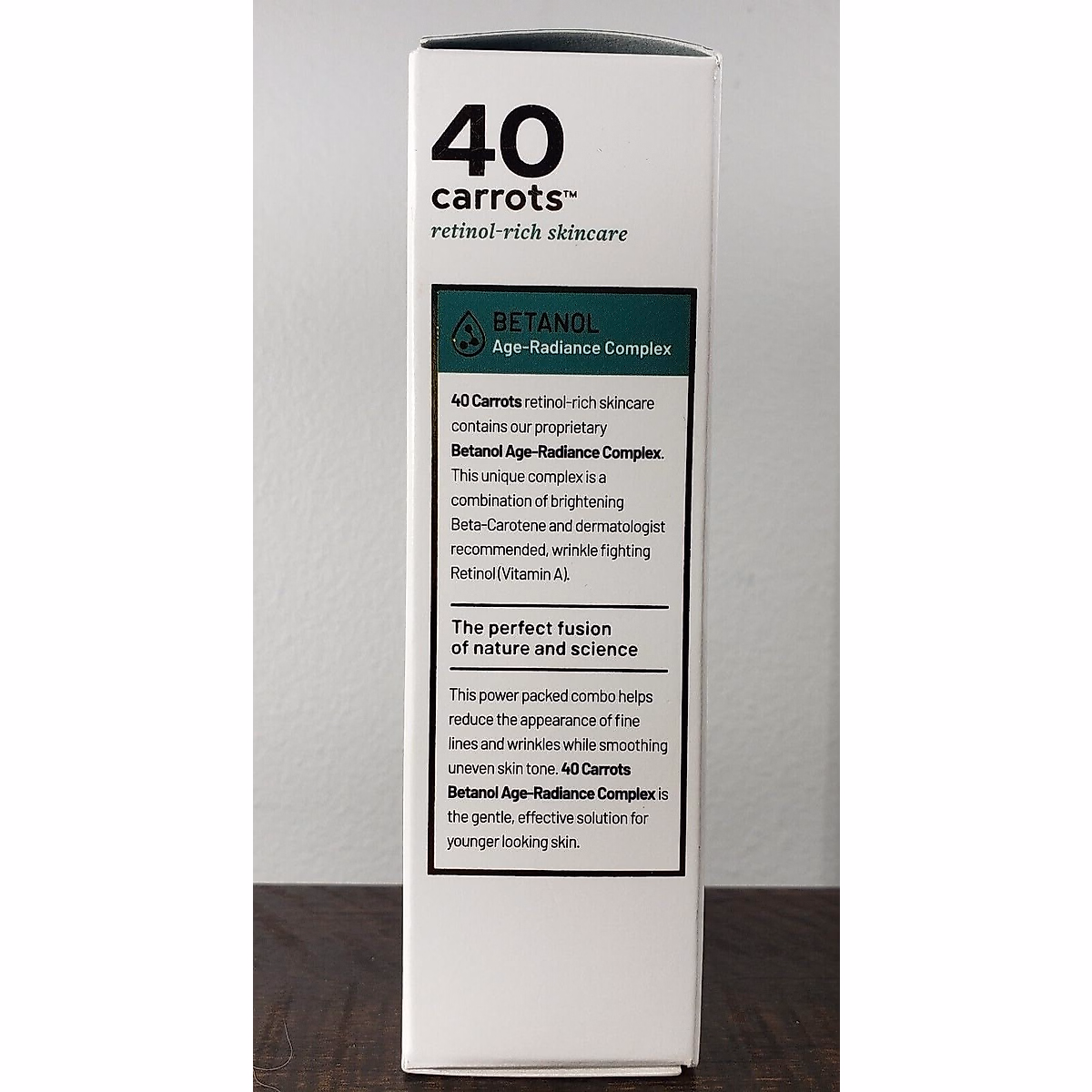 40 Carrots Vitamin Serum + Vitamin C - Hydrate, Brighten & Even Skin Tone | Help Reduce Fine Lines & Wrinkles - USA Made, Paraben & Cruelty Free (1oz)
