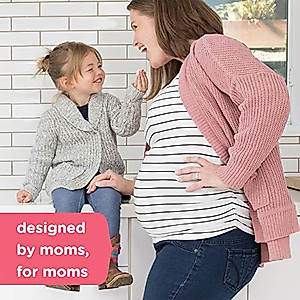 Mommy's Bliss Belly Lotion: For Hydrated, Resilient, & Elastic Skin During Pregnancy, Reduce Stretch Mark Appearance with Cocoa Butter, Vitamin E, Aloe, & Natural Oils, Unscented, 8 Fl Oz