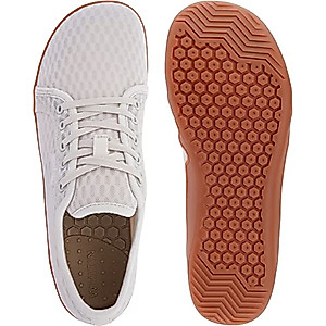 WHITIN Women's Water Shoes Dry Quick Aqua Barefoot Swim Sneakers Beach Minimalist Size 8 Zero Drop Surfing Walking Boating Athletic Sport Beige 39