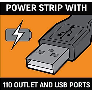 GEARWRENCH 42" 11 Drawer Mobile Work Station, Black & Orange - 83169