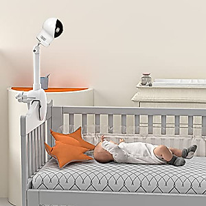 Aobelieve Baby Camera Crib Mount for Eufy Spaceview and Spaceview Pro Video Baby Monitor