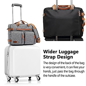 PETITE SIMONE 3 in 1 Computer Bag for Men, 17.3 Inch Laptop Backpack for Men & Women, Work Bag for Men, Work Briefcase, Laptop Bag