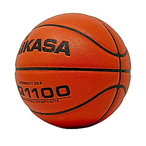 Mikasa BQ1100 Competition Basketball (Official Size), orange