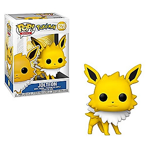 POP Pokemon - Jolteon Funko Pop! Vinyl Figure (Bundled with Compatible Pop Box Protector Case), Multicolor, 3.75 inches