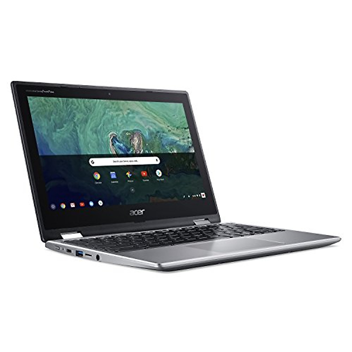 Acer Chromebook Spin 11 Convertible Laptop, Intel Celeron N3350, 11.6" HD Touch Display, 4GB DDR4, 32GB eMMC, 802.11ac WiFi, Wacom EMR Pen, CP311-1HN-C2DV