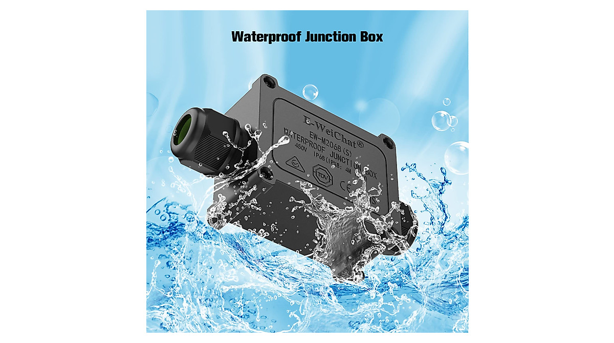IP68 Waterproof Outdoor Junction Box - Secure Electrical Connections