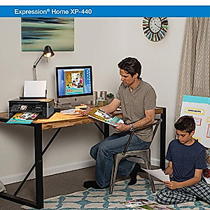 Epson Expression Home XP-440 Wireless Color Photo Printer with Scanner and Copier, Amazon Dash Replenishment Ready