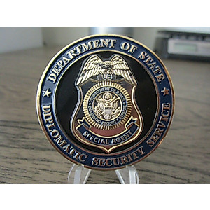 DOS Diplomatic Security Service Protection Detail Benghazi Libya Challenge Coin