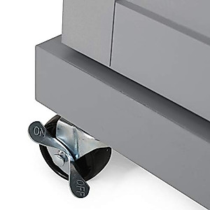 Christopher Knight Home Batavia Kitchen CART, Grey