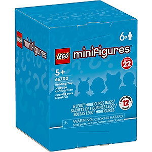 LEGO Minifigures Series 22 66700 Building Kit; Collectible Toys for Creative Fun for Ages 5+ (Pack of 6)
