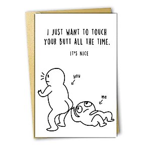 OJsensai Anniversary Card for Couple， Birthday Gift for Boyfriend Girlfriend, Valentines Day Gifts for Her Him, Happy Birthday Card for Husband Wife