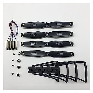 XUCHIL SG700 S169 SG700-D Drone RC Quadcopter Spare Parts Fold Wing Arm Include Gears LED Axis Motor Set Upgrade Bearing Etc Part Kit (Color : 8620 Version motor-12, Size : .)
