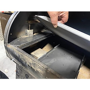 Heavy Duty 11 Gauge Large Drip Pan Upgrade for 34" Pit Boss Grills | with Pit Boss Adapter