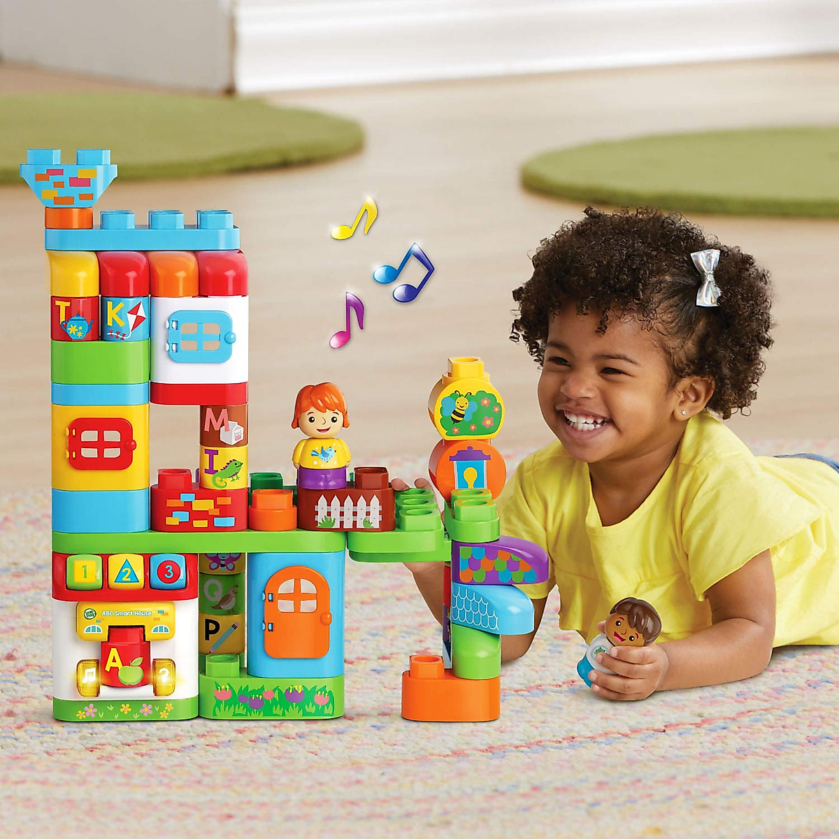 LeapFrog LeapBuilders ABC Smart House, 61 pcs, 2 To 5 Years