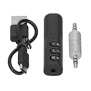 Car Bluetooth Receiver, Portable & Lightweight Bluetooth Music Receiver for Wired Headsets, Headphones, Active Audio