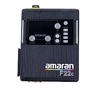 Aputure Amaran F22C RGBWW Flexible Led Video Light 2500K~7500K,200W,15 Lighting FX with Honeycomb Grid Soft Box,Support App Control