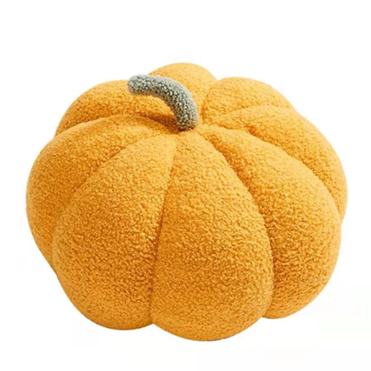 OUKEYI 13.8"/35cm Flower Floor Pillow Pumpkin Shape Cushion Cute Seating Pad Chair Cushion Oversized Throw Pillow,Halloween Pumpkins Plush Toys,for Home Decoration Kids Girls Women Gifts
