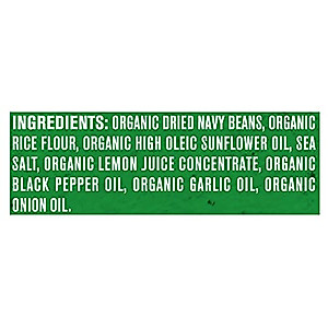 Gerber Snacks for Baby Organic Lil Crunchies, Plant-tastic, White Bean Hummus, 1.59 Ounce (Pack of 6)