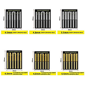 Lutiore Diamond Grinding Chain Saw Electric Saw File Head Electric Saw Sharpener, Diamond Sharpening Wheels Burr Grinding Stone File Polishing Grinding Tool for Electric Chain