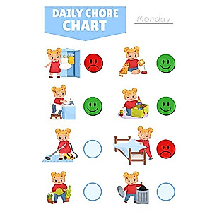 KAARP Double Sided Smiley Face Magnets for Whiteboard, Red Magnets and Green Magnets in One (1 inch) (XL003)