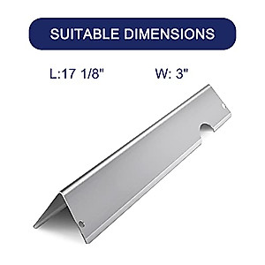 Applicable to Weber Genesis II 300 Series, II E/S-310, II E-315, II E-330, II E/S-335,II LX S/E-340 66032 66795 66040 Gas Grill Stainless Steel Seasoning Stick Barbecue Accessories Flavorizer Bars