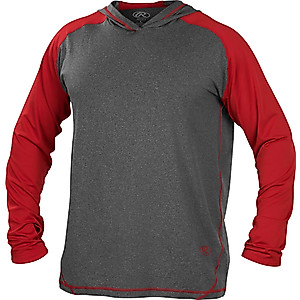 Rawlings HLWH-GR/S-90, Graphite/Scarlet, Large