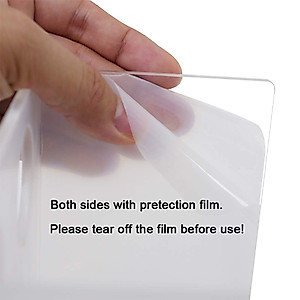 DGQ 2Packs 6 Holes Acrylic Ice Cream Cone Holder Stand Acrylic Stand Holder Ice Cream Crisp Tube Cone Holder - Transparent