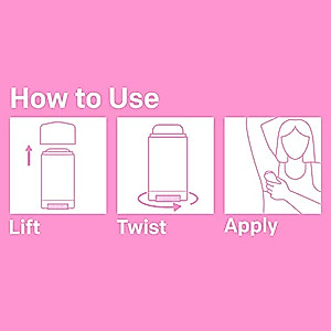 Deodorant for Women by Almay, Gel Antiperspirant, Hypoallergenic, Dermatologist Tested for Sensitive Skin, Fragrance Free, 2.25 Oz