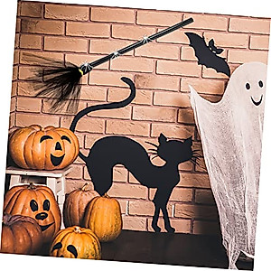 1Pc Halloween Broom Witch Accessories for Women Witch Broom Halloween Kids Broom Props Halloween Wizard Broom Kids Decor Halloween Small Broom Make up Child Costumes Plastic