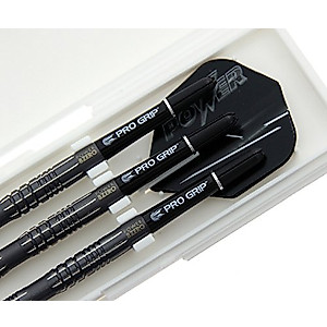 Target Darts - Phil Taylor Power 8Zero Black Titanium 20G Soft Tip Darts