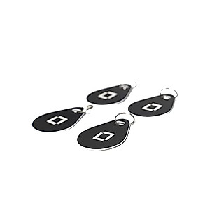 Level Key Card Minis (4-Pack), NFC enabled, Works with Level Lock+ and Level Lock - Touch Edition,Gray