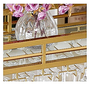 WXXGY Wine Glass Holder Household Wine Glass Holder Hanging Wine Glass Holder Display Stand Wine Rack Hanging Goblet Holder/a/80X35Cm