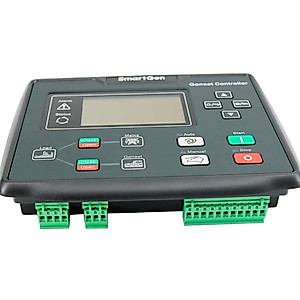 YFYIQI Genset Controller Automatic Generator Set Controller with Working Power Range DC(8 to 35) V RS485 Communication Port for Single Genset Automatic Control and Monitoring System