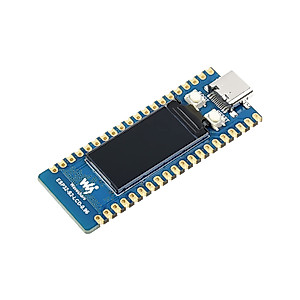ESP32-S2 MCU WiFi Development Board with 0.96inch IPS LCD Display, 2.4 GHz WiFi 240 MHz Xtensa Single-Core 32-Bit LX7 Microcontroller, Support Raspberry Pi Pico Expansion Board