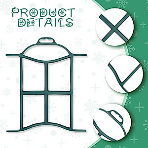 9 Pieces Christmas Light Storage Light Bulb Storage Christmas String Lights Organizer Holder Extension Cord Holder for Reel Extension Cord, Garland, Beads