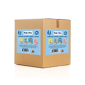 Weruva Meals 'n More Chicken Lovers Variety Pack, Canned Dog Food, 3.5oz Each (20 Count)
