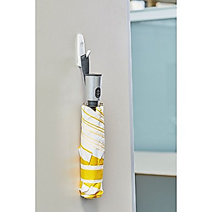 Command 17001Es Reusable Adhesive Hooks, Medium, Holds 3 Lb., 2/Pk, We