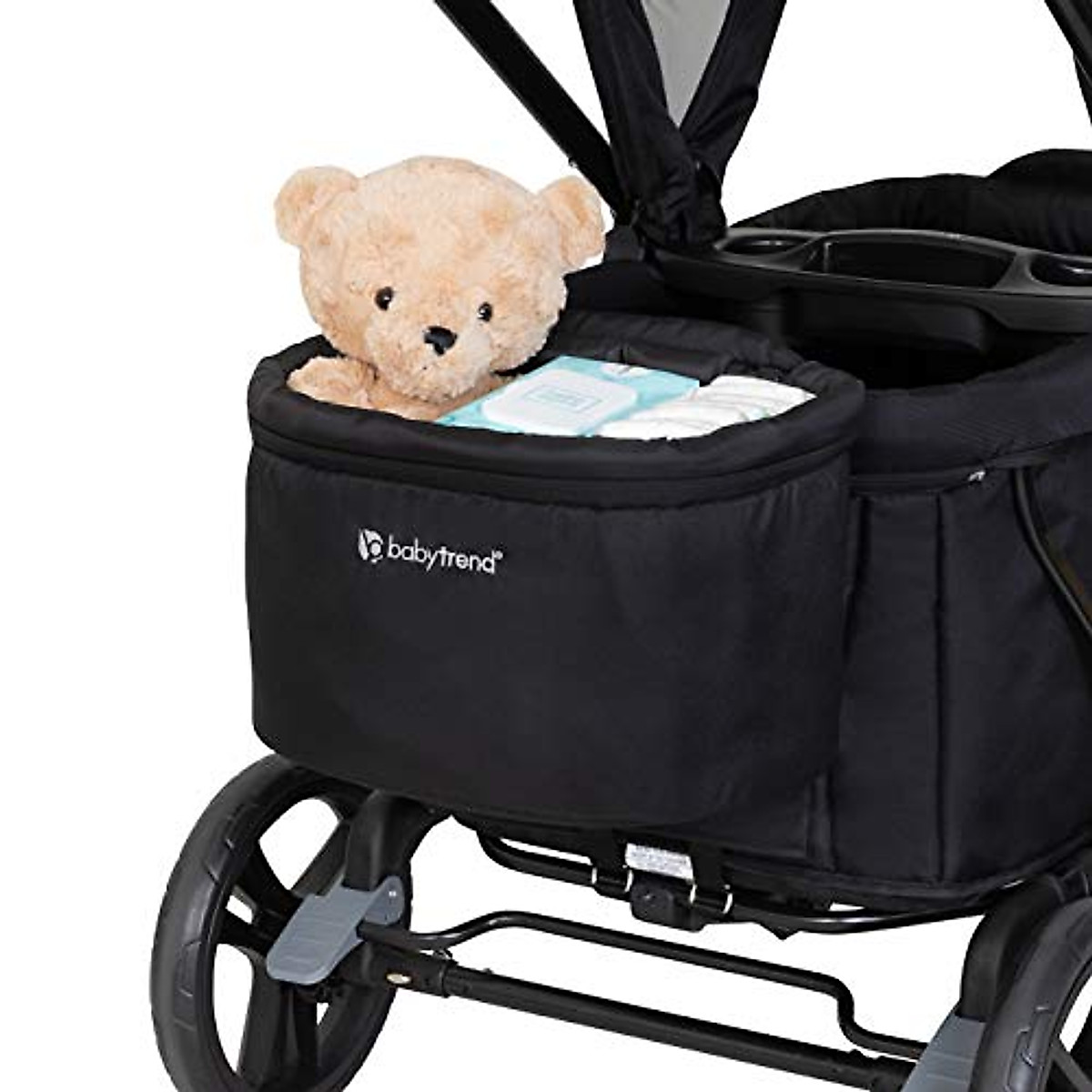 Baby Trend Insulated and Versatile Stroller Wagon Deluxe Storage Basket for Expedition and Tour Wagon Models