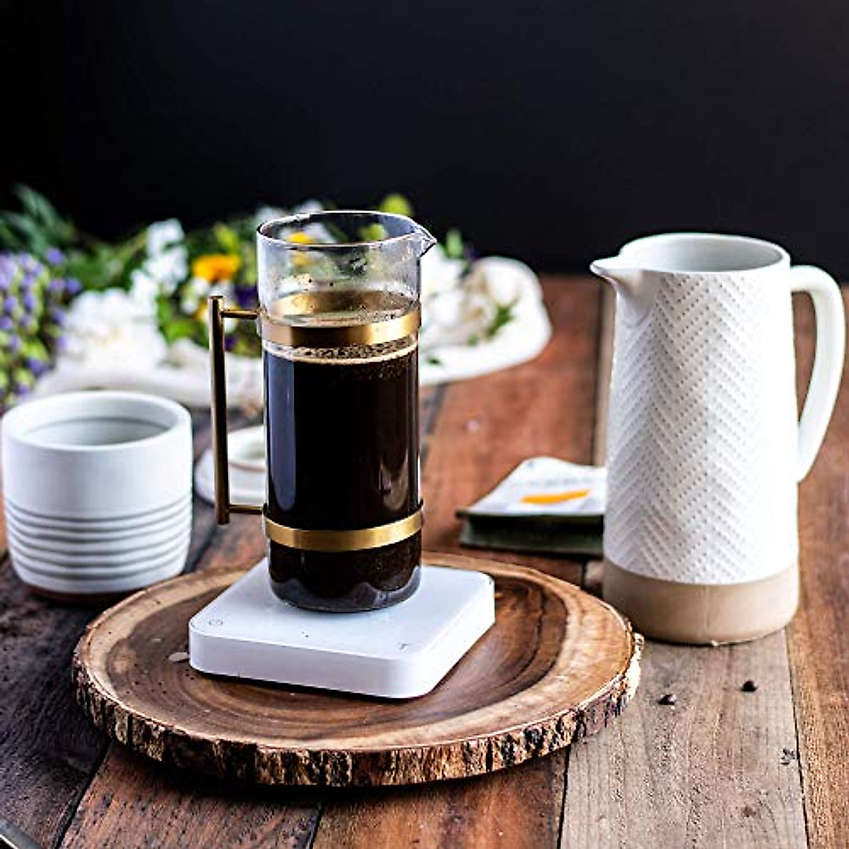 Verve Coffee Roasters Whole Bean Coffee Bronson Blend | French Dark Roast, Direct Trade, Resealable Pouch | Enjoy Hot or Cold Brew | Ideal for French Press | 12oz Bag