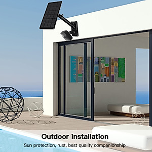 HOLACA 2-in-1 Blink Outdoor Camera Wall Mount for Blink Outdoor Camera/Blink Outdoor 4/Blink XT2/Blink XT and Solar Panel