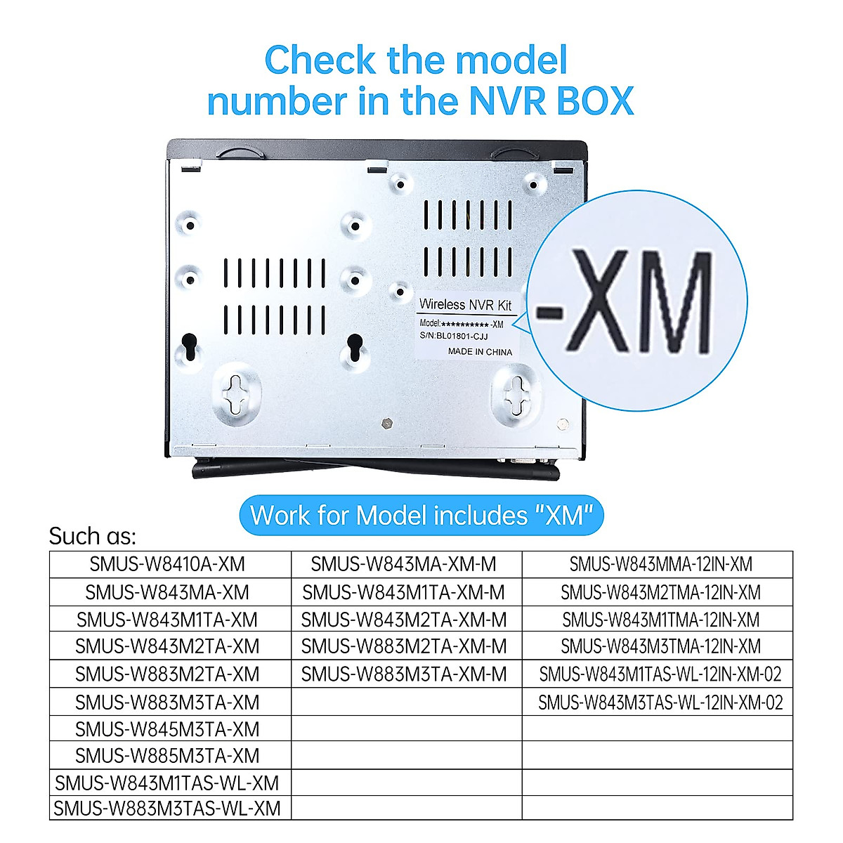 SMONET 3MP WiFi Camera Without DC Charger, Please Check If It can Works for Your Model. Replacement and Extra Camera Camera System,Two Way Audio,SpotLights Night Vsion