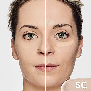 Dermablend Cover Care Concealer, Full Coverage Concealer Makeup and Corrector for Under Eye Dark Circles, Acne & Blemishes, 24-Hr Hydration, Matte Finish, XL Applicator