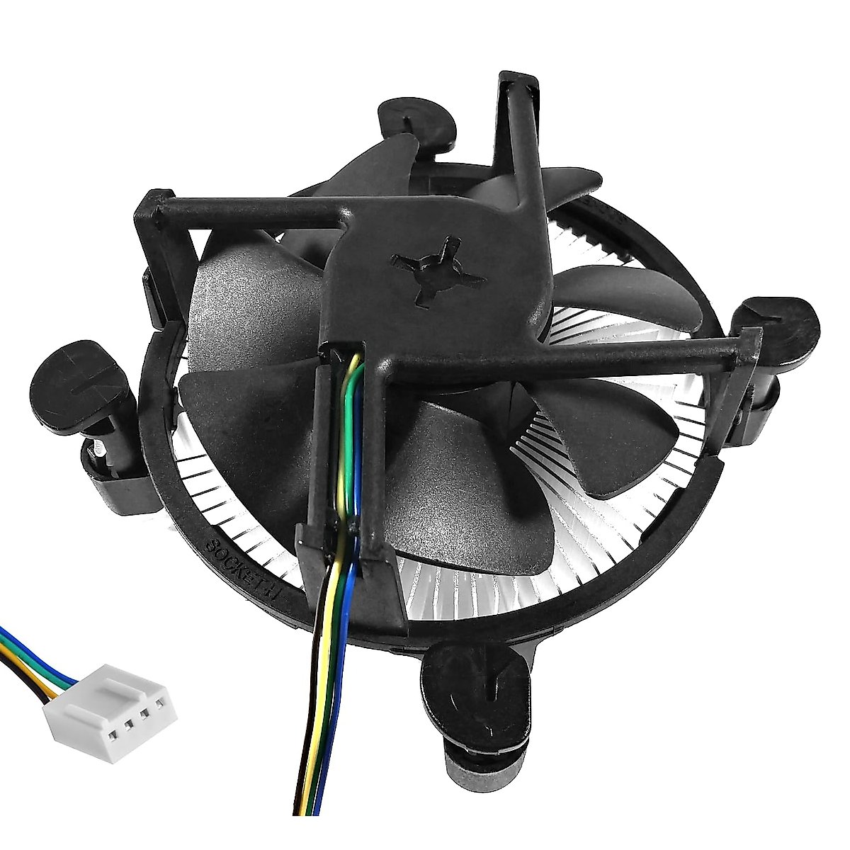 TRONWIRE TW-2 CPU Cooler Aluminum Heatsink 4-Pin PWM 92mm Low Profile 3000 RPM Fan Pre-Applied Thermal Paste for Intel Core i3 i5 i7 i9 Socket 1200 1151 1150 1155 1156 Desktop PC Computer