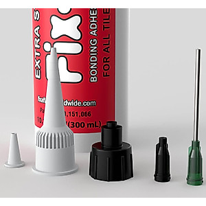 The Original Fix-A-Floor Micro Syringe Injector For Loose & Hollow Tile Repair PRO Pack (2) *Comes With Recommended 10:1 Thrust Non Dripless Caulk Gun