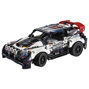 LEGO 42109 Technic Control+ App-Controlled Top Gear Rally Car Model Building Set, RC Racing Car Toy for 9 years and up