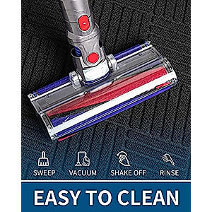 MontVoo-Door Mat- Front Door Mats Outdoor Indoor Entrance-Thick Non Slip Rubber Welcome Mat Indoor Outdoor Doormats for Home Inside Outside Entry Entryway Rug-Shoe Mat Scraper-Black-17”x30”