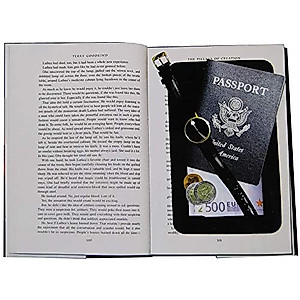 Streetwise Fake Large Hardbound Diversion Book Gun Safe Secret Compartment