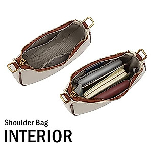 Scarleton Purses for Women, Crossbody Bags for Women, Lightweight with 2 Straps Shoulder Bag for Casual & Party, H208841 Off White