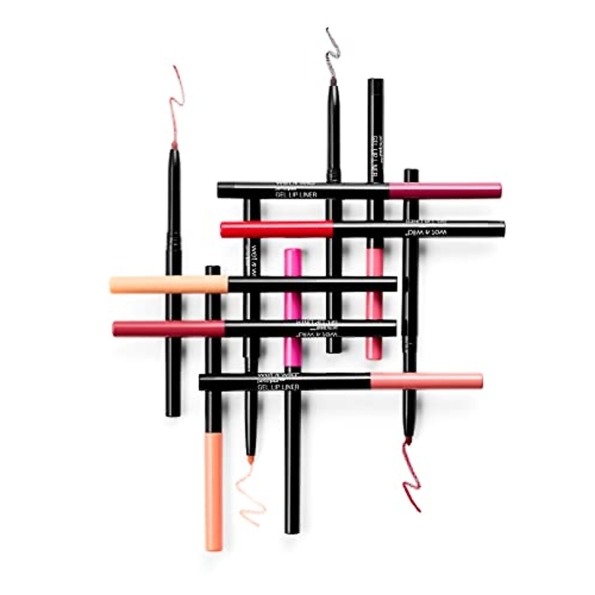 wet n wild Lip Liner Perfect Pout Matte Retractable Gel Lip Liner Pencil, Plum Together