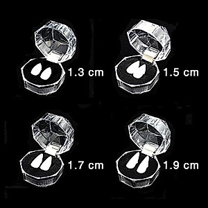 4 Pairs Halloween Vampire Teeth,1Pieces Upgraded Teeth Pellets Adhesive,4 Difference Size Fangs Fake Teeth for Halloween Party Cosplay Prop Decoration